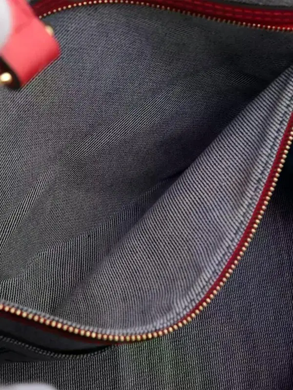 LOUIS VUITTON Monogram Denim Onthego Gm Satchel