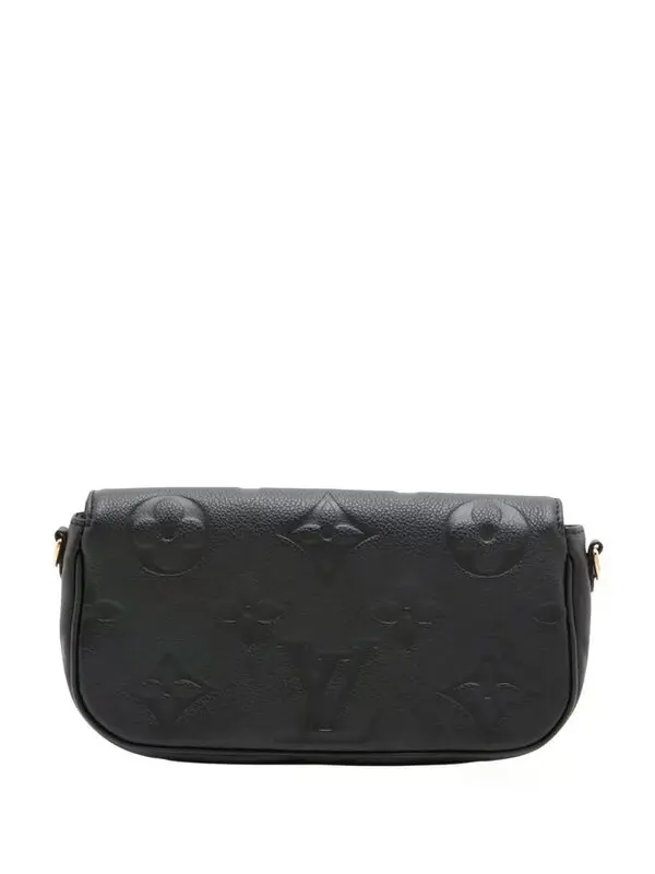 LOUIS VUITTON Monogram Empreinte Giant Ivy Wallet On Chain Satchel - Black