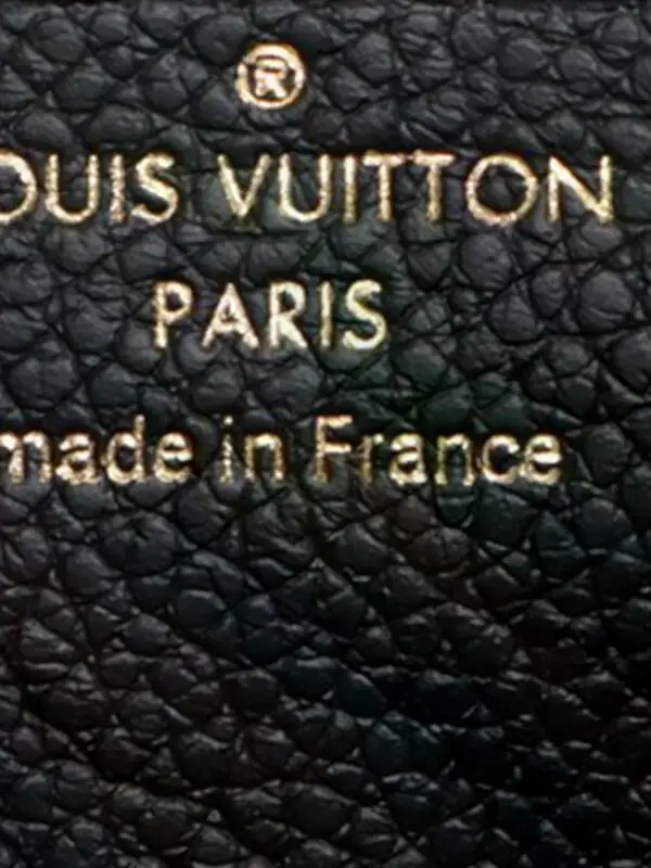 LOUIS VUITTON Monogram Empreinte Giant Ivy Wallet On Chain Satchel - Black