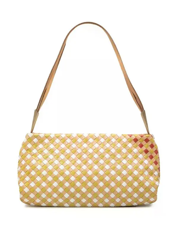 Bottega Veneta Multicolore Nappa Intrecciato Shoulder Bag