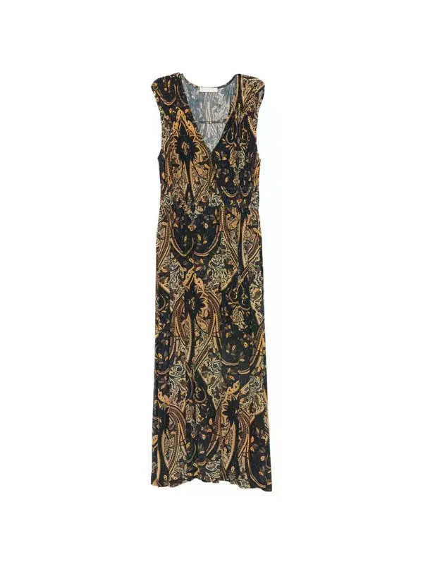 Ulla Johnson Ursula Paisley-print Maxi Dress - Blue