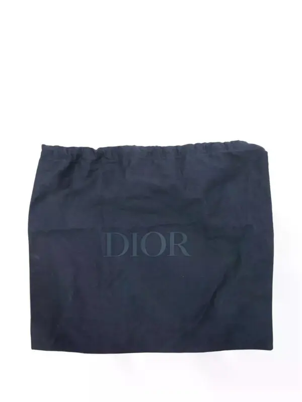 Dior Cd Diamond Coated Canvas Messenger Pouch Crossbody Bag