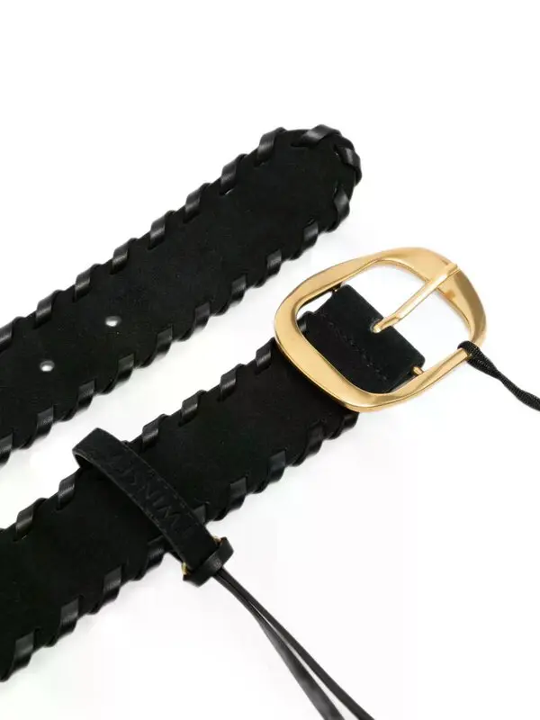 TWINSET Tassel Detail Whipstitch Trim Belt