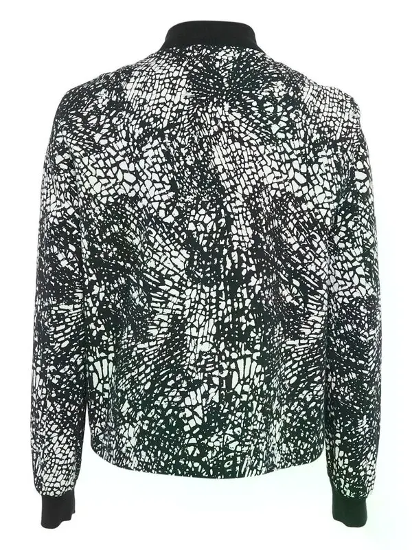 Hugo Boss Crackle Print Bomber Jacket