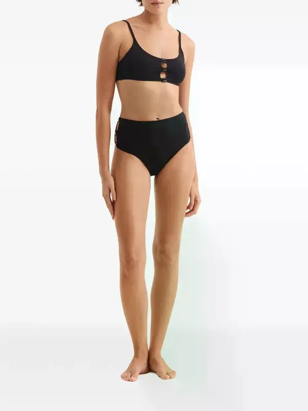 ERES Cycle High-waisted Bikini Briefs - Black