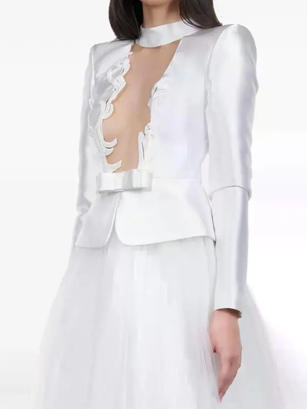 ARAFTU Peplum Tulle Dress