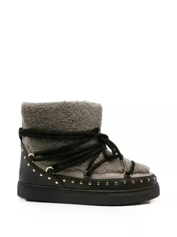 Inuikii Curly Rock Boots With Stud Detailing
