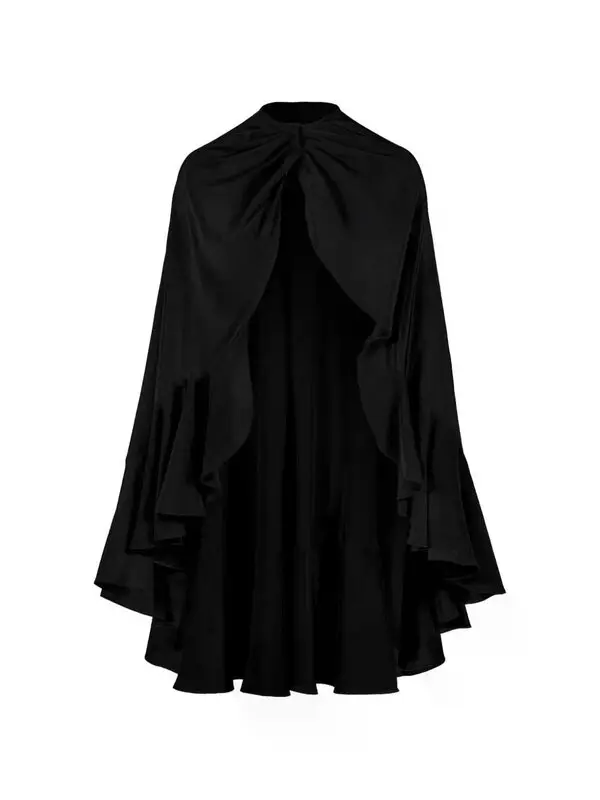 Johanna Ortiz Aromatic Garden Ruffled Cape