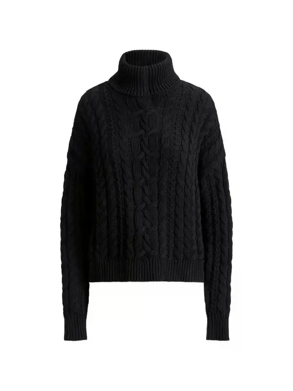 Ralph Lauren Cable-knit Turtleneck Sweater
