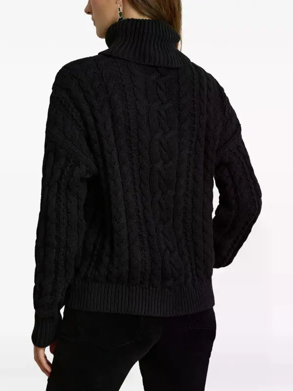 Ralph Lauren Cable-knit Turtleneck Sweater