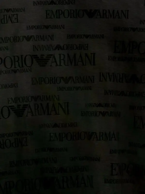 Emporio Armani All-over Logo-print T-shirt