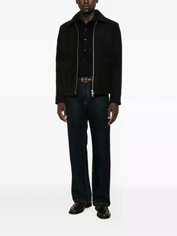 Canali Corduroy Long-sleeve Shirt