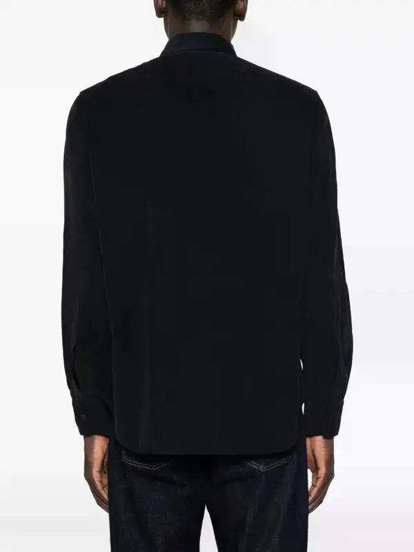 Canali Corduroy Long-sleeve Shirt