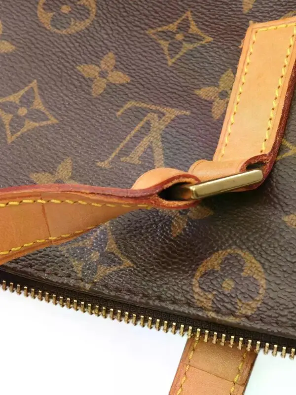 LOUIS VUITTON 2002 Cabas Mezzo Monogram Tote Bag