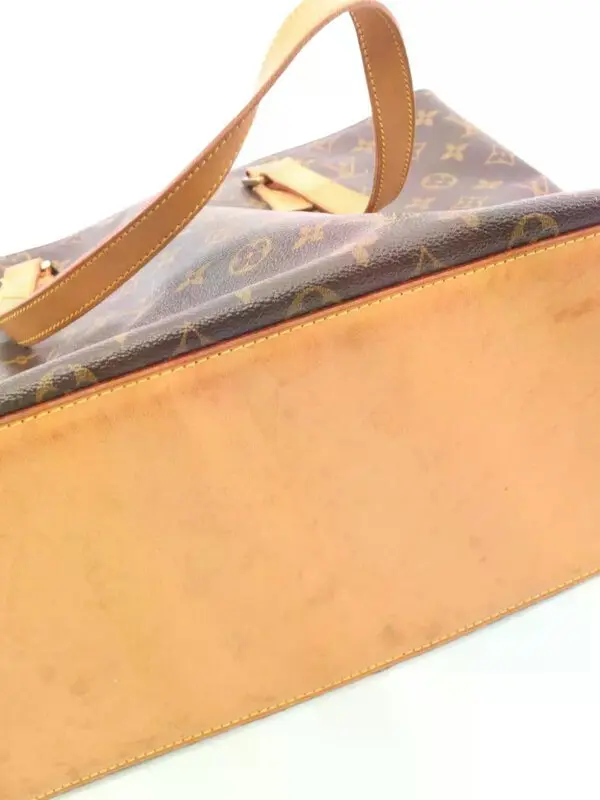 LOUIS VUITTON 2002 Monogram Canvas Cabas Mezzo Tote Bag