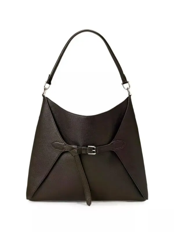 Ralph Lauren Buckled Goatskin Shoulder Bag