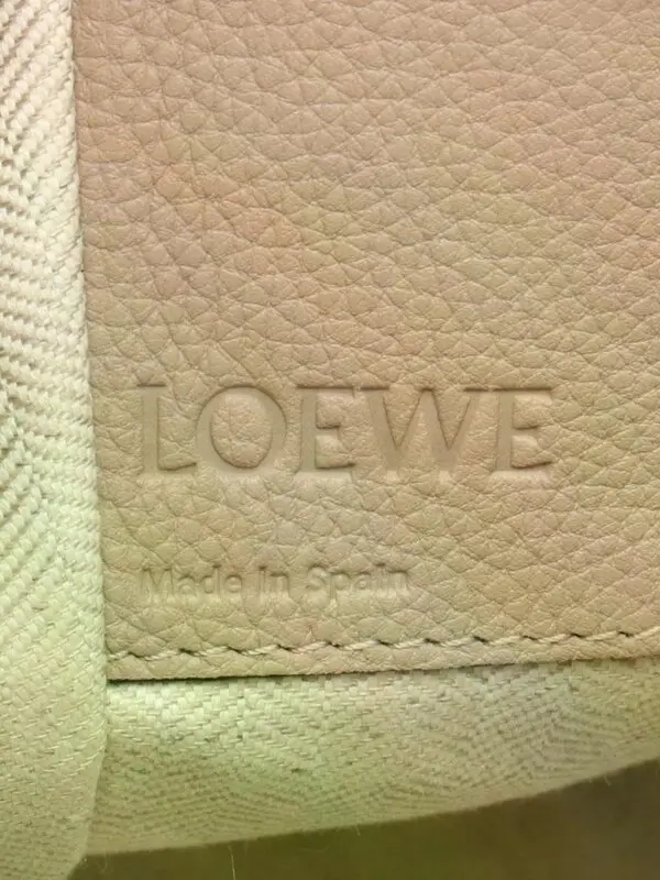 Loewe Small Hammock Leather Tote Bag - Neutrals