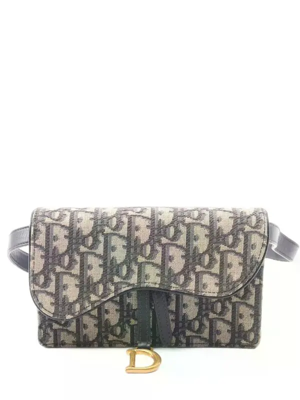Dior 2000s Saddle Oblique Belt Bag