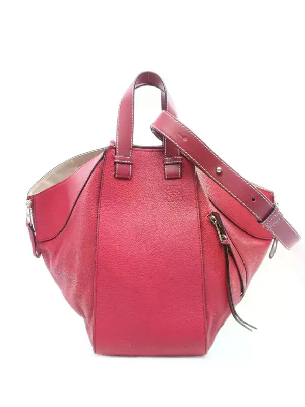 Loewe 2000s Small Hammock Tote Bag - Pink
