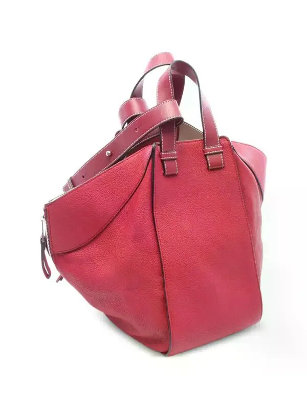 Loewe 2000s Small Hammock Tote Bag - Pink
