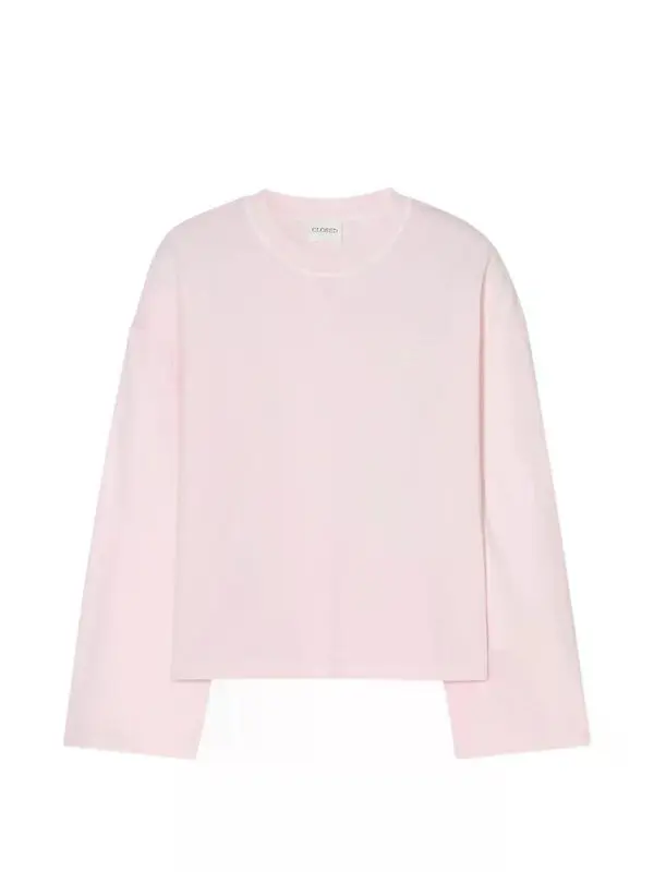 Closed Logo Embroidered Crew-neck T-shirt