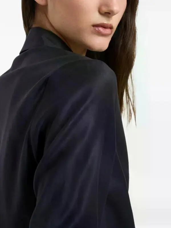 Peserico Monili-trimmed Long-sleeve Shirt