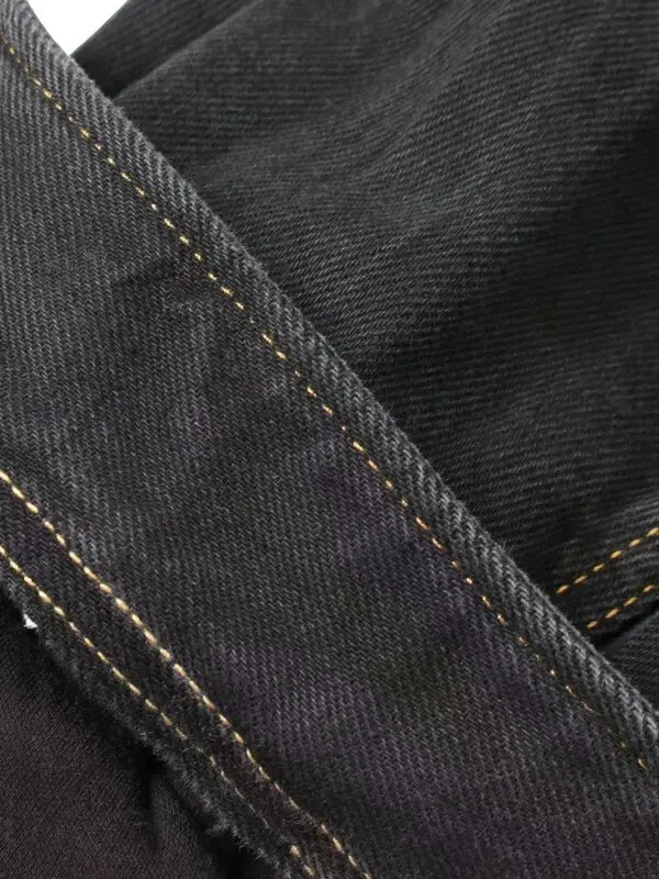 LOUIS VUITTON Logo-embroidered Denim Jacket