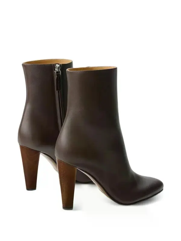 Ralph Lauren Bernice Leather Ankle Boots