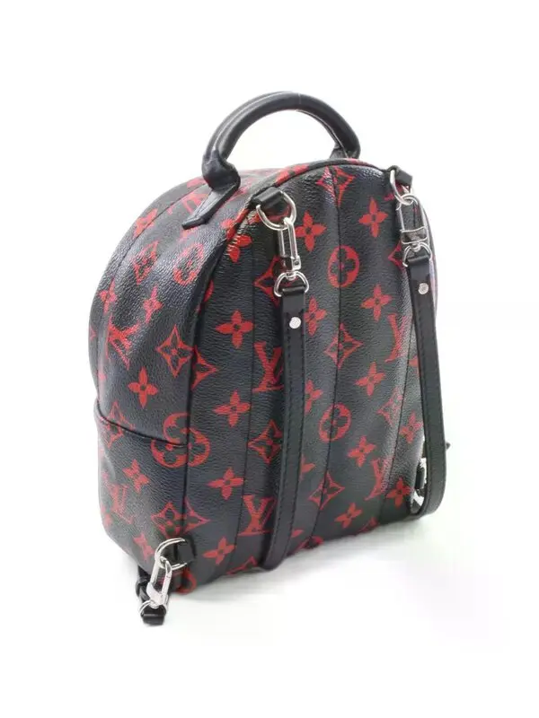 LOUIS VUITTON Mini Palm Springs Monogram Backpack - Black