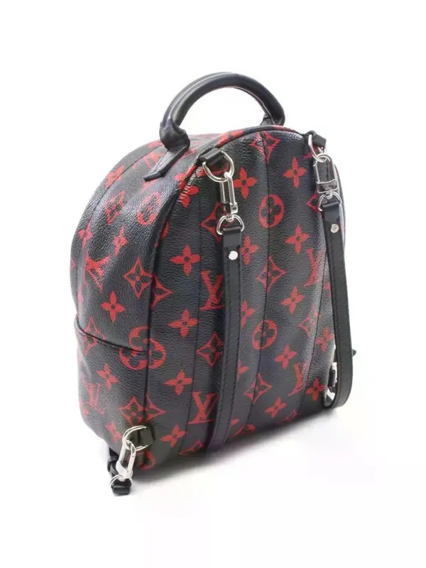 LOUIS VUITTON Mini Palm Springs Monogram Backpack - Black