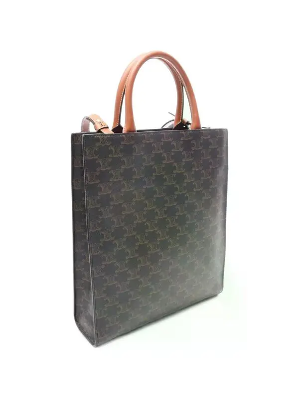 Celine Triomphe Canvas Tote Bag