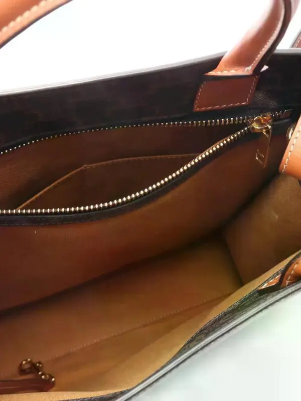 Celine Triomphe Canvas Tote Bag
