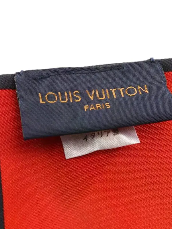 LOUIS VUITTON 2019 Trunk Bandeau Scarf - Red