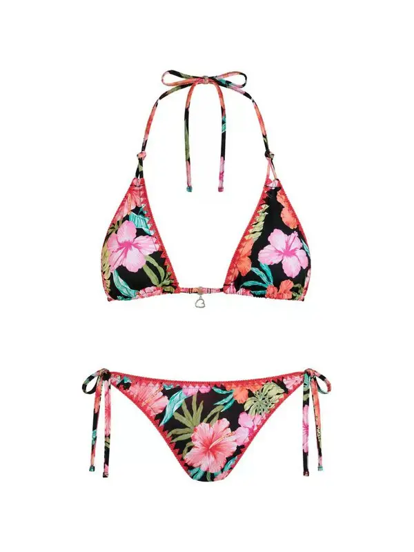 BANANA MOON Floral Print Triangle Bikini