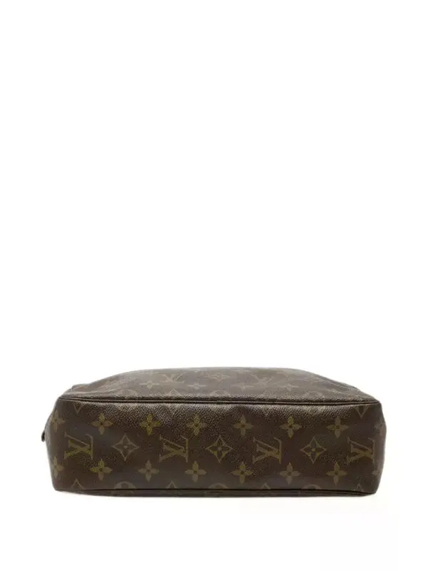 LOUIS VUITTON Monogram Canvas Trousse Toilette 28 Clutch Bag