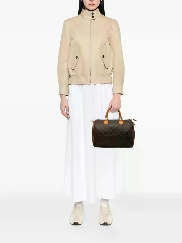 LOUIS VUITTON 1992 Monogram Speedy 30 Boston Bag - Brown