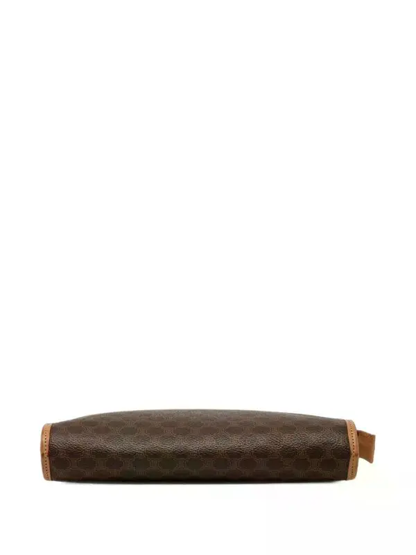 Celine 2015 Macadam Coated Canvas Clutch Bag