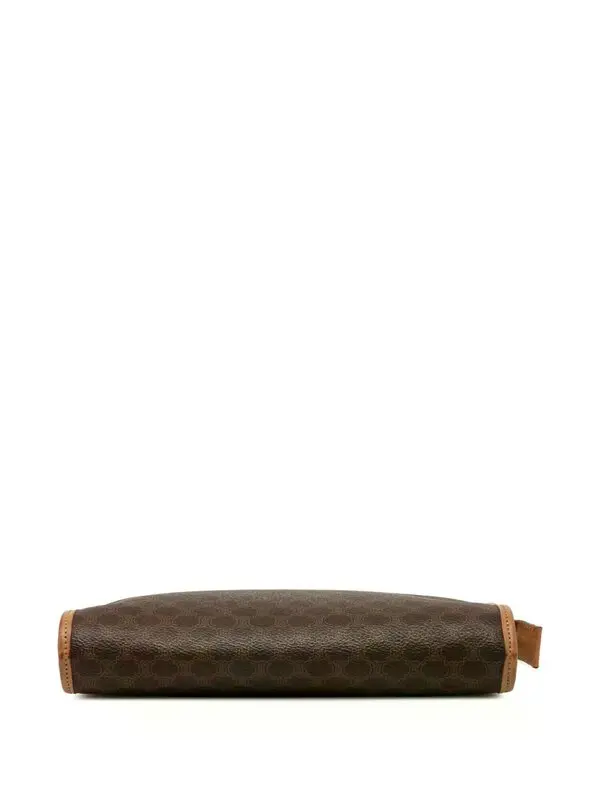 Celine 2015 Macadam Coated Canvas Clutch Bag