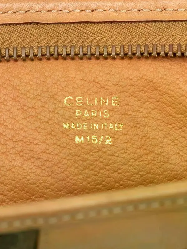 Celine 2015 Macadam Coated Canvas Clutch Bag