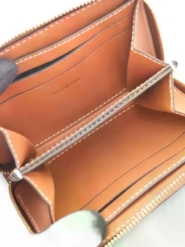 Burberry 2020s Vintage Check Zip-around Coin Purse