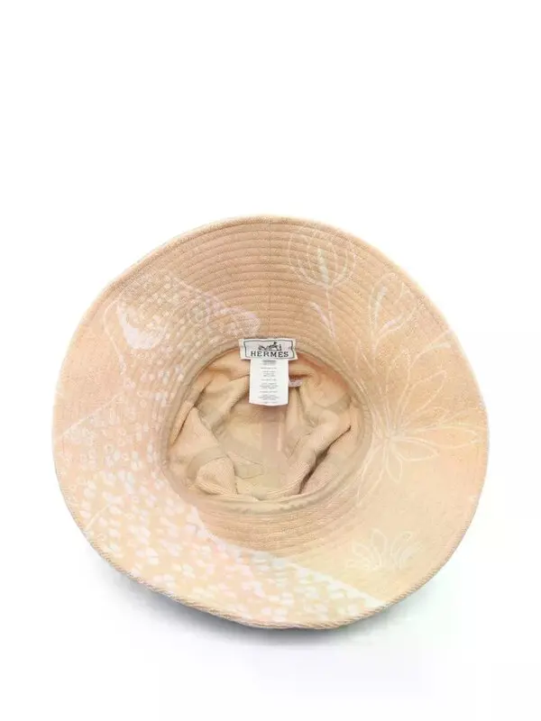 Hermès 2010s Gene Les Leopards Bucket Hat