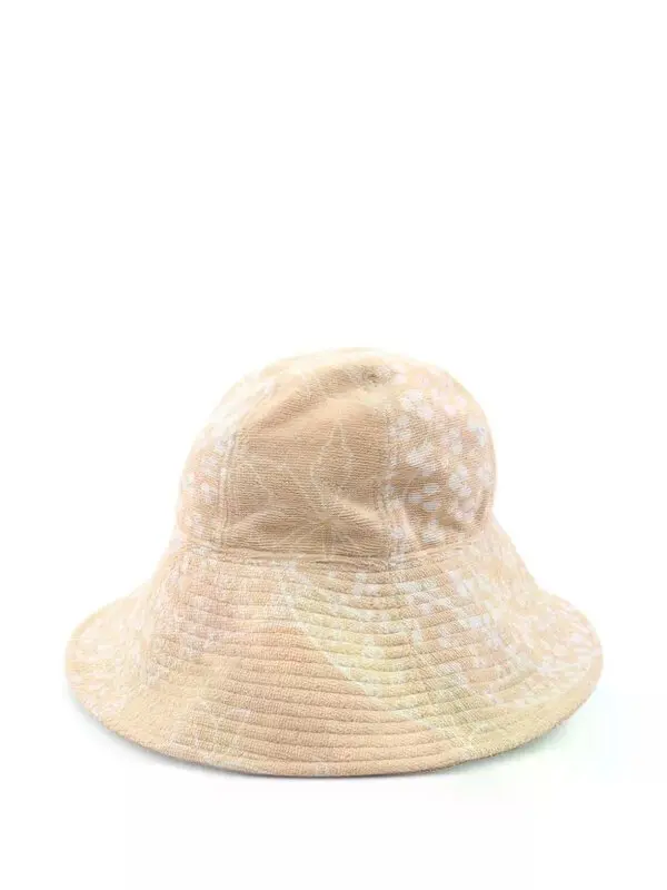 Hermès 2010s Gene Les Leopards Bucket Hat - Neutrals