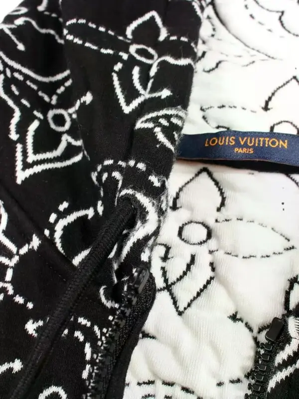 LOUIS VUITTON X Nba 2010s Monogram Flower Quilted Hoodie