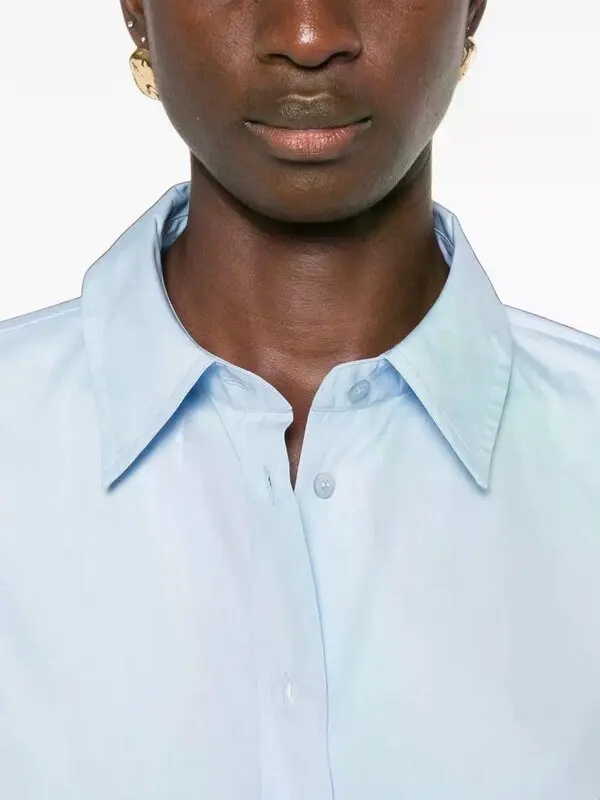 I BLUES Button-down Long-sleeve Shirt