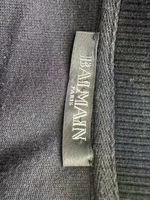 Balmain Velvet Coin Sweater