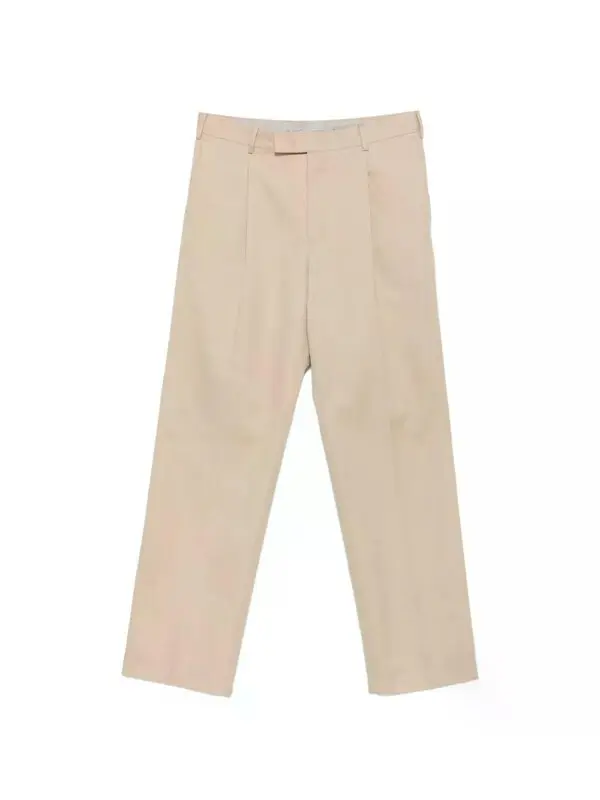 PT TORINO Pleated Twill Trousers
