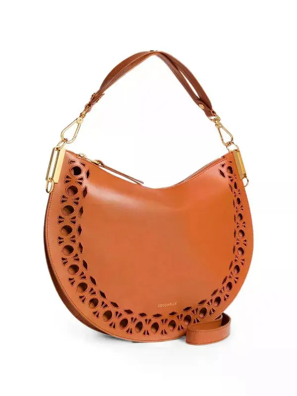 COCCINELLE Medium Sunup Perforated Leather Tote Bag