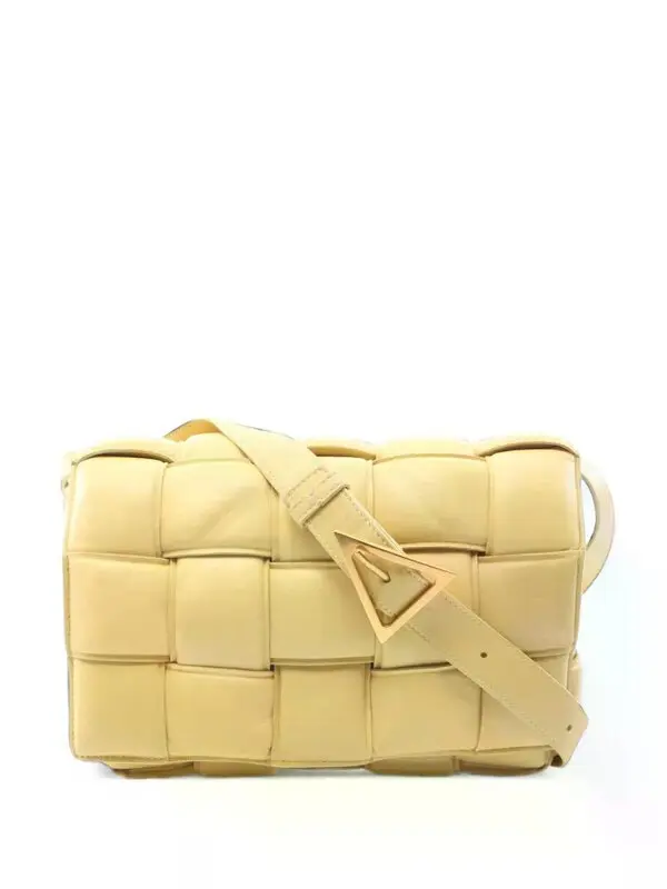 Bottega Veneta Padded Cassette Shoulder Bag - Yellow
