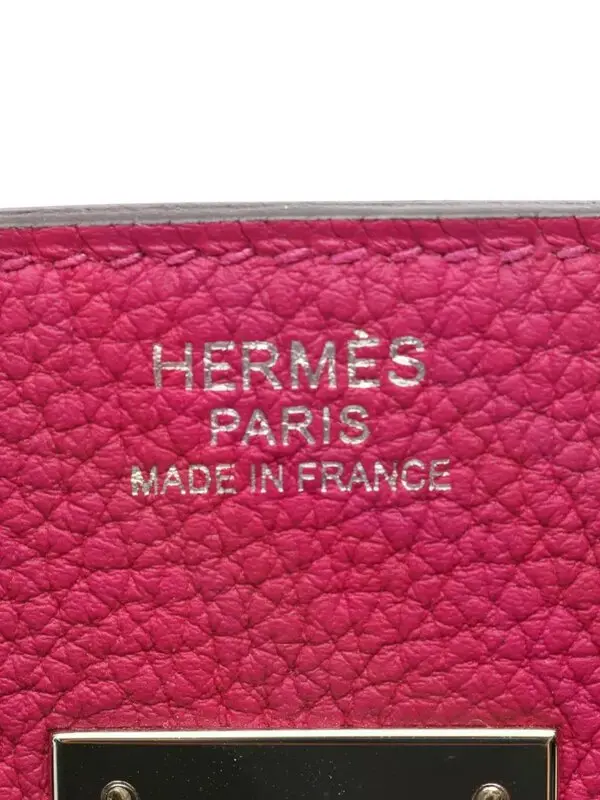 Hermès 2017 30 Birkin Togo Tote Bag