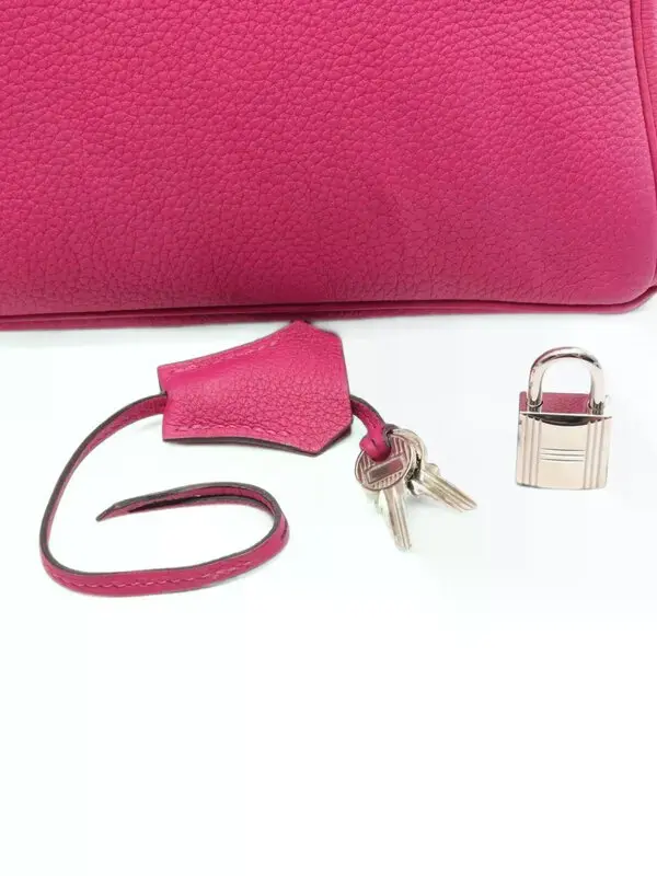 Hermès 2017 Togo Birkin 30 Tote Bag - Pink
